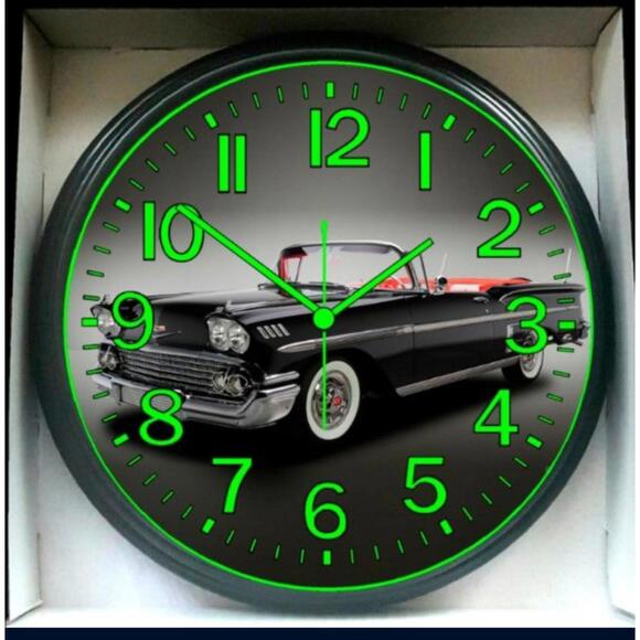 Other | 1958 Chevy Chevrolet Convertible Impala Glow In The Dark Wall ...